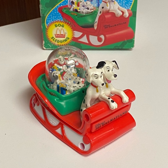 McDonald's | Toys | Vintage Disney 1 Dalmatians Snow Globes Domes ...